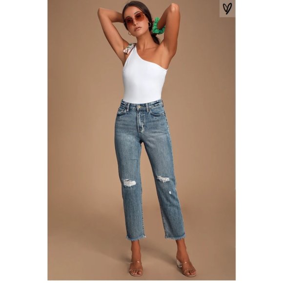 Lulus | Tops | Lulus White Oneshoulder Bodysuit | Poshmark